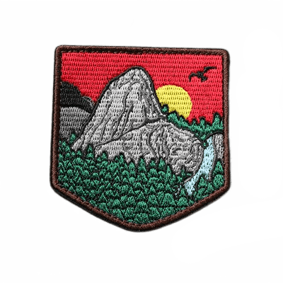 MOUNTAIN SUNSET - Patches by Loast Co